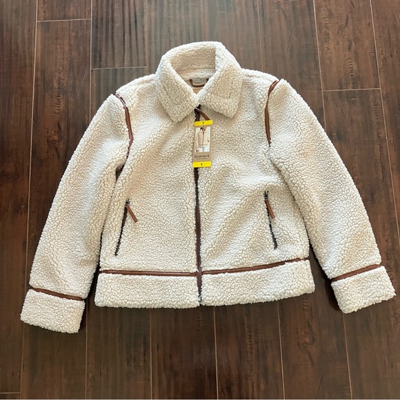 BearPaw | Jackets & Coats | Bearpaw Ladies Moto Shearling Jacket | Poshmark